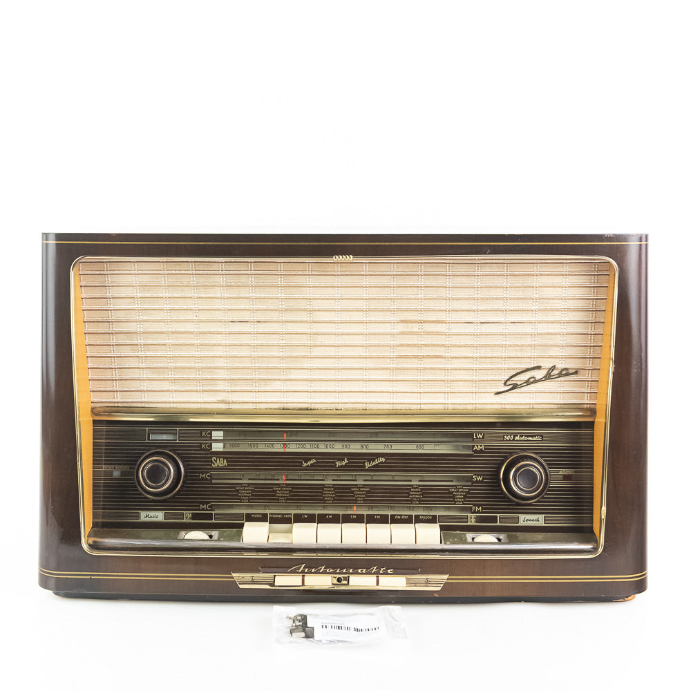 Uncover the Vintage Charm of the SABA Automatic 300 9T Console – Big ...