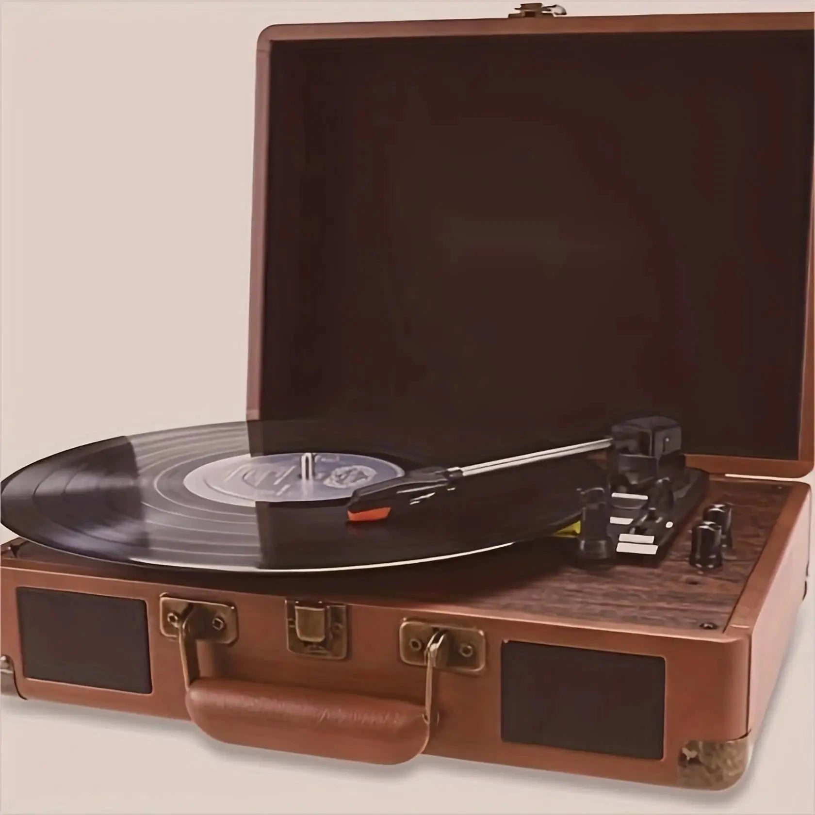 Portable Vinyl Record Player with Anti-Vibration – Big River Hardware
